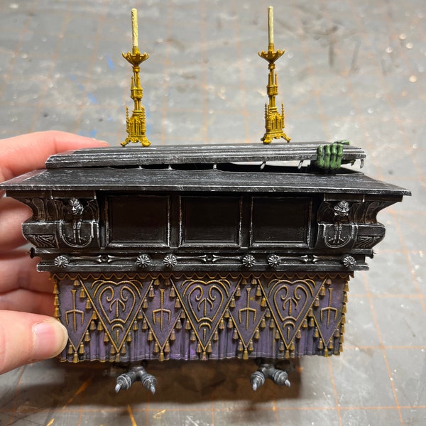 Haunted Mansion Ghost Tomb,crypt Fully Functional, Hidden Mickey Head ...