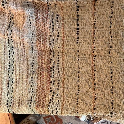 Handloom Texture Throw Eco-friendly and Sustainable Throws - Etsy