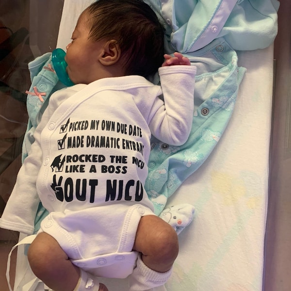 Peace Out NICU - NICU Baby Onesie - Nicu Graduate - Going Home Onesie ...