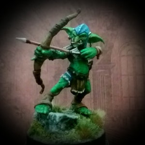 Mounted Dark Elf Fighter on Riding Lizard 28mm and 32mm | Etsy