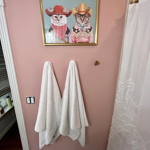 Cowboy Cats Art Print Ginger Cat Cowboys Wall Art Colorful - Etsy