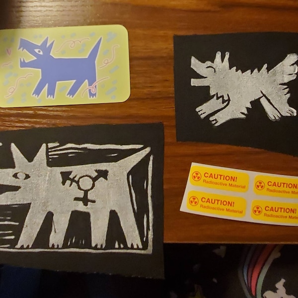 Trans Dog Patch Sew or Glue On - Etsy