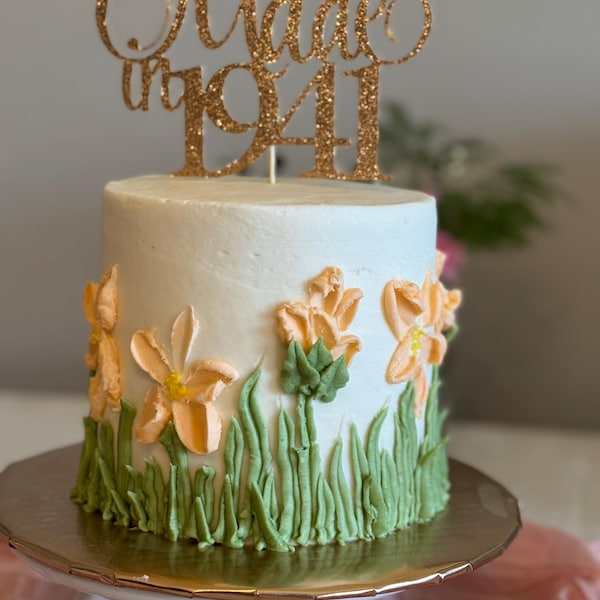 88 Years Loved Cake Topper, 88 Cake Topper, 88th Anniversary Cake ...