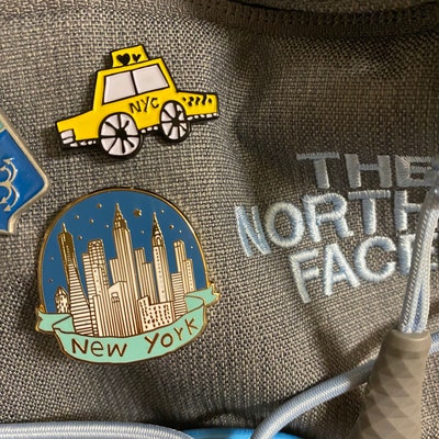 Taxi Enamel Pin NY Taxi Pin Yellow Taxi NY Pin NY Lapel - Etsy