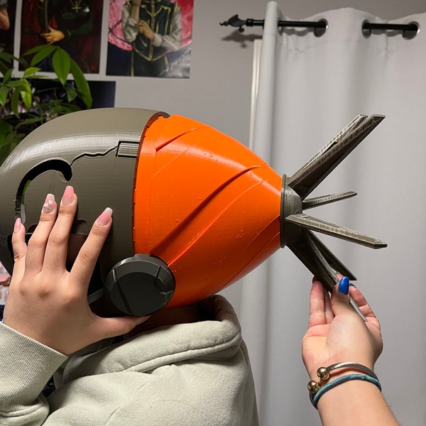 Bomb Devil Helmet ~ 3D Printed Kit - Etsy