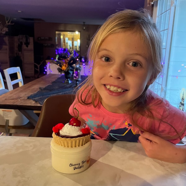 Cherry Tart, DIY Slime Kit, Thick Glossy Slime, Clay Slime, Cherry ...