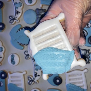 DIGITAL PYO Easter Basket Cookie Stencil Svg Png Digital | Etsy