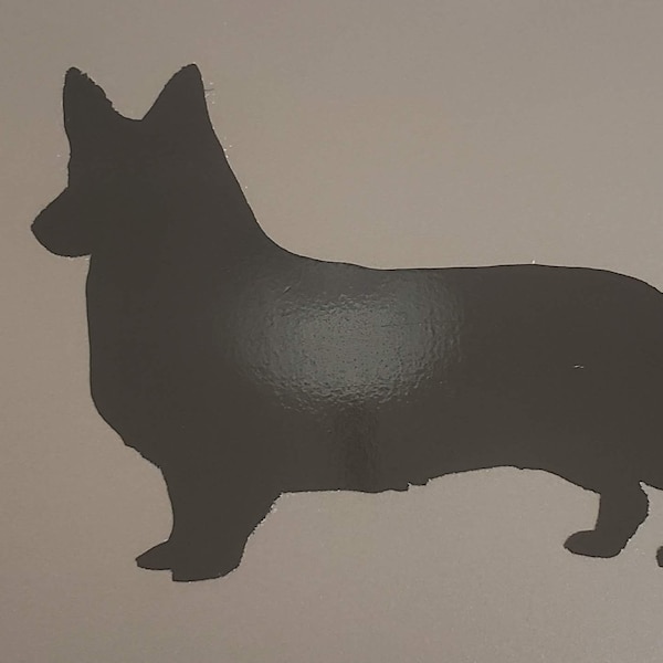 Corgi Dog V2 Silhouette Custom Vinyl Decal Sticker - Choose Your Color ...