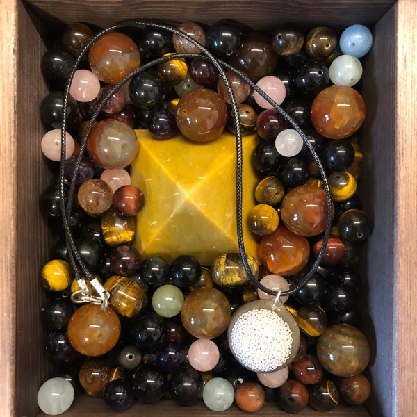 Orgone - the Tear of the Moon Silver Orgone Pendant - the Tough One (5G ...