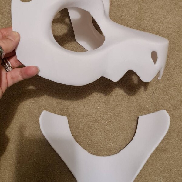 Wicker Beast Fursuit Base With Solid Jaw for Furries and Costumes! - Etsy