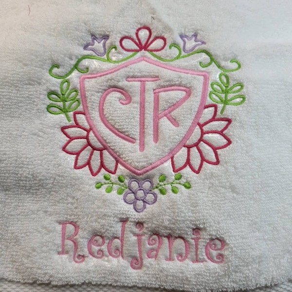 CTR Floral Applique Machine Embroidery Design-instant DOWNLOAD-3 Sizes ...