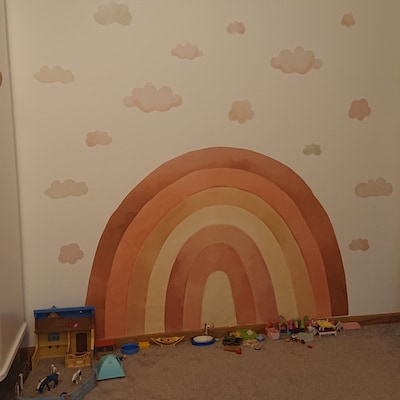 FARM ANIMALS Set Watercolor Wall Decal / Farm Nursery Decor / Nursery ...