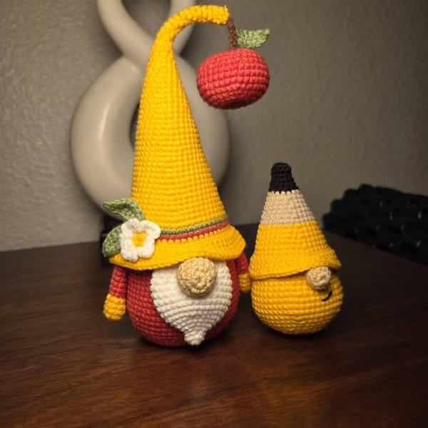 24 Crochet Gnome Patterns - PDF Amigurumi Pattern Book by Mufficorn ...