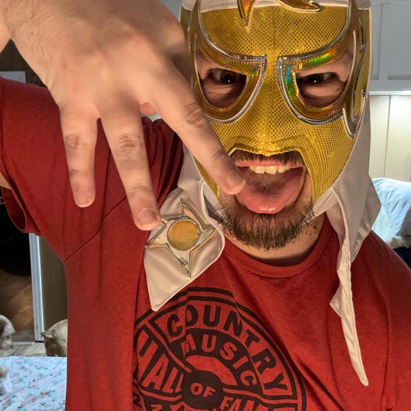 Hand Made Mumm Ra Mask Wrestling Mask Luchador Costume Wrestler Lucha ...