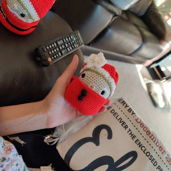 Handmade Red Hair Anna Crochet Doll Finished Frozen Amigurumi Gift for ...