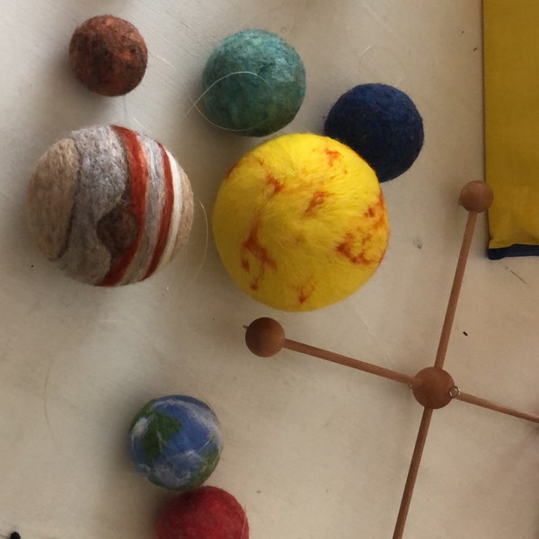 Big Set of Planets Mobile,solar System Mobile, Cosmos Education Toy ...
