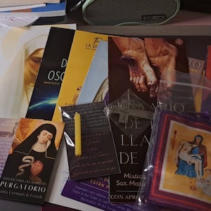 Cross of Pardon & Medal Our Mother of Good Guard Marie Julie Jahenny ...