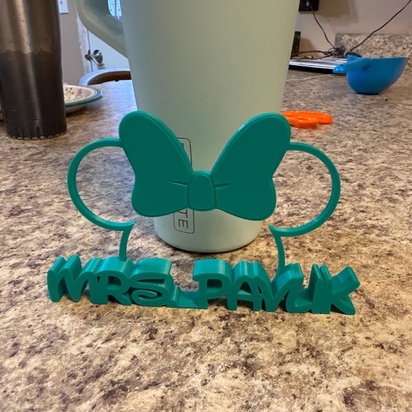 Personalized Disney Styled Name Plate, Customizable Name Plate, Disney ...