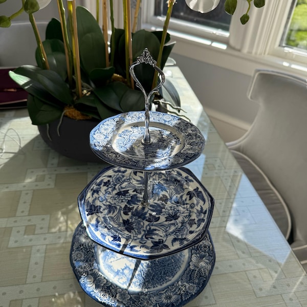 Warwick Vintage Three/two Tier Stand: Tea Party, Bridal Shower Decor ...