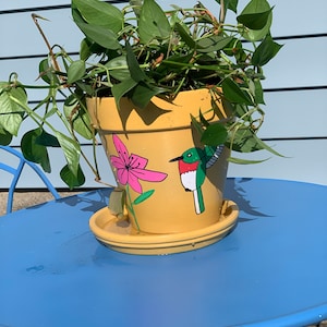 Lady Bug Flower Pot Small Lady Bug Pot Clay Lady Bug Pot - Etsy