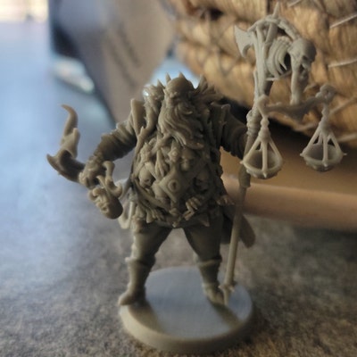 Undead Anubis, Ancient Egyptian God King Archvillain Games Printed ...