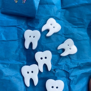 Teeth Buttons - Etsy