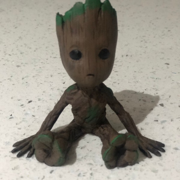 40% off 3D Printed and Hand Painted Baby Groot. - Etsy