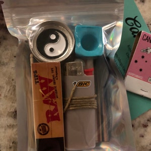 Everything but the Tin, Stoner Kit, Weed Accessory, Stoner Gift, Weed ...