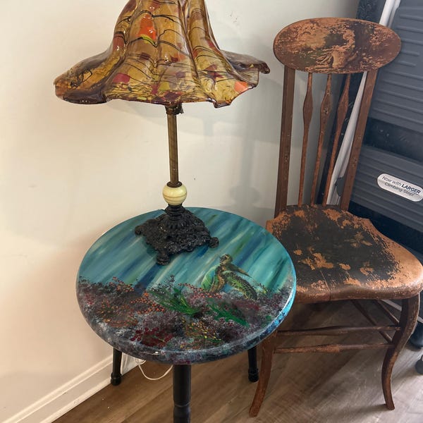 Sea Turtle Table - Etsy