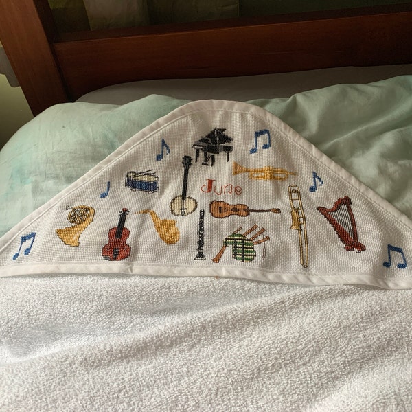 Vintage Cross Stitch Patterns Mini Musical Instruments Motifs PDF ...