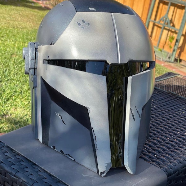 The Guardian: 3D Printable Helmet Inspired by the Mandalorian - Etsy