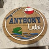 Fishing Baby Hospital Announcement, Fishing Baby Name Sign - Etsy