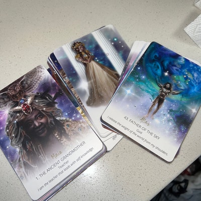 Star Temple Oracle Deck & Book Set - Etsy
