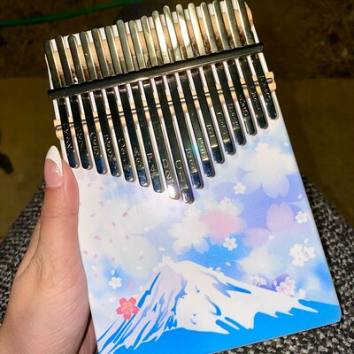 17 Kalimba Ocean Beach Fish Seashell Thumb Piano Sanza Mibra - Etsy