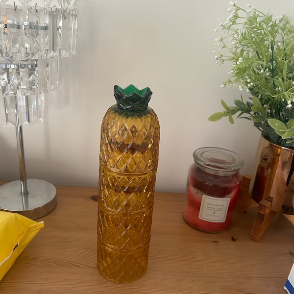 Pineapple Stacking Cocktail Glasses | Set of 4 | Glassware Whisky ...