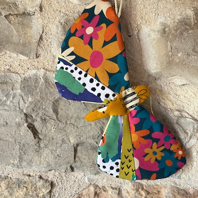 Bird Sewing Pattern PDF Songbird Wall Hanging Tutorial Instant Download ...