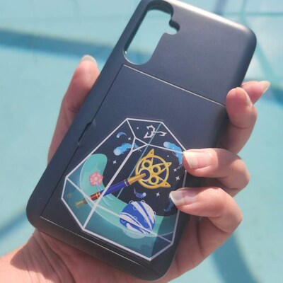 FFX Final Fantasy Ten Terrarium Yuna and Tidus Clear Waterproof Vinyl ...