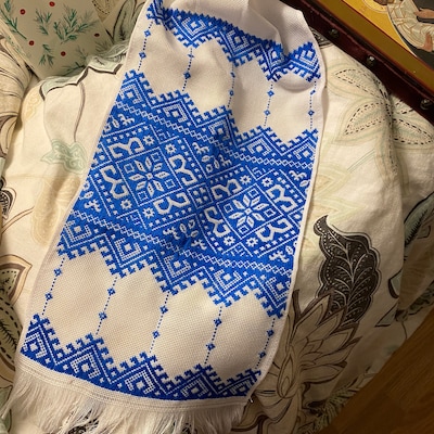 Handcrafted Rushnyk / Ukrainian Rushnyk / Embroidered Rushnyk - Etsy