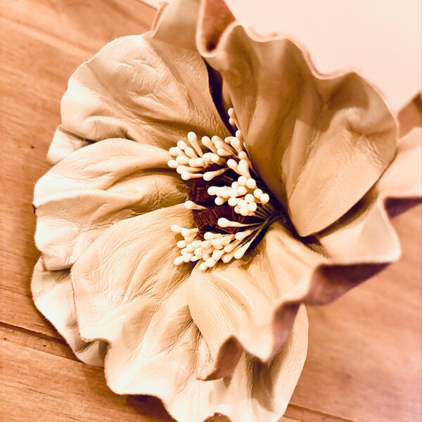 Leather Flowers in Any Colors!, Single One or Full Bouquet. - Etsy