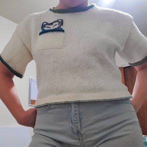 The Lost Tank Knitting Pattern Summer Top Knit Rib Tank Top Knit ...