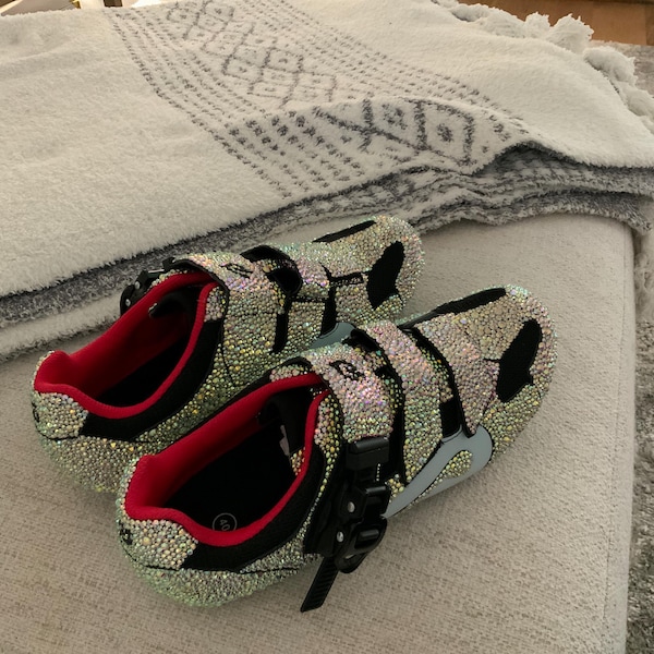 Crystal Spin/ Peloton Cleats - Etsy