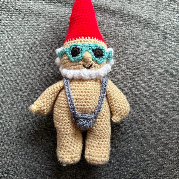 Crochet Pattern: Mankini Gnome - Etsy UK