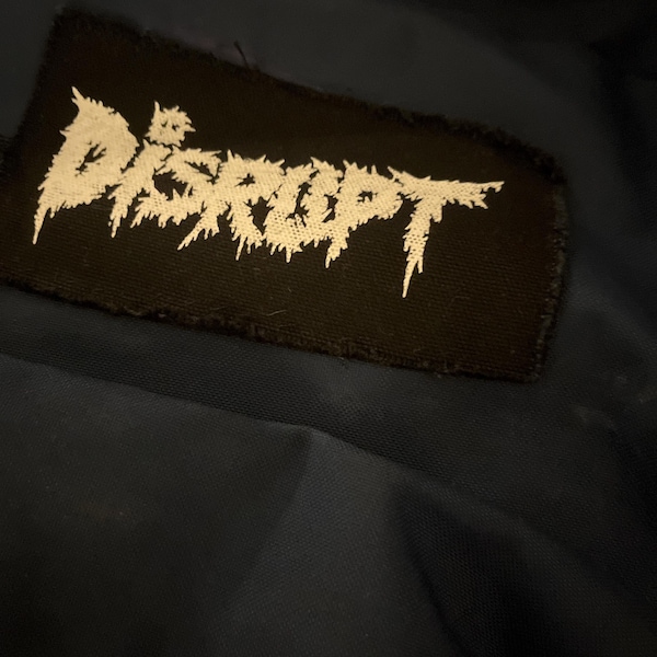 Disrupt Cloth Patch - Etsy