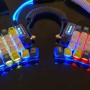 Pre-soldered Wireless Dao Choc BLE Keyboard Low Profile - Etsy