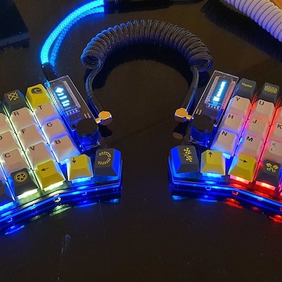 Ready to Use Sofle RGB Low Profile Choc Keyboard X MBK Legend - Etsy