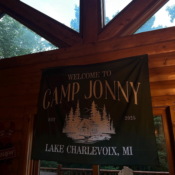 Custom Camp Bach Banner,camp Bachelorette Banner, Camp Bach Sign, Camp ...