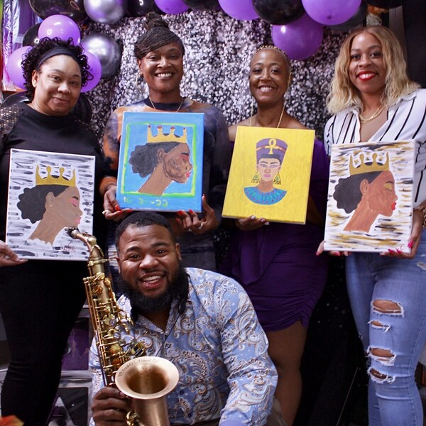 Pre-drawn Canvas (princess) - Etsy