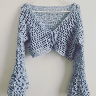The Luna Cardigan Crochet Pattern PDF PATTERN With Design Template ONLY ...