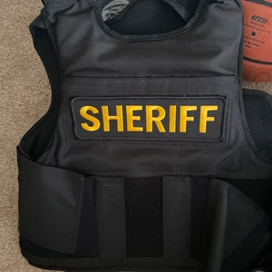 AGENT Embroidery Patch 4x10 and 2x5 Inches Hook Backing White | Etsy