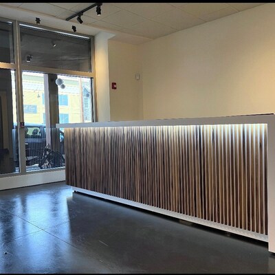 Aquamarine Ultra Reception Desk - Etsy